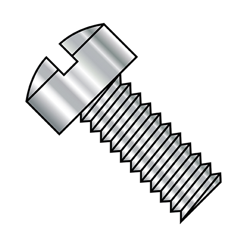 4-40X9/16 Slotted Fillister Machine Screw Fully Threaded 18-8 Stainless ...